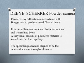 Slide share version historical background of diffractometer | PPT