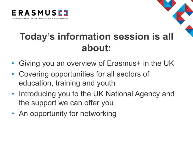 Overview of Erasmus+ in 2019 | PPT