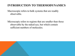 Slide share version what is thermodynamics and its properties | PPTX