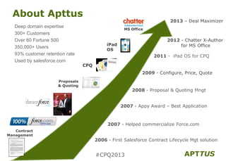 How to Drastically Improve the Quoting Process inside Salesforce | PPTX