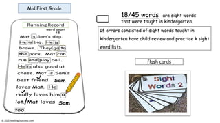 A Parent's Guide to Understanding a Running Record - Reading Assessment | PPTX | Education