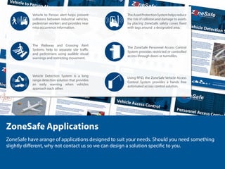 ZoneSafe Proximity Warning and Alert Systems | PDF