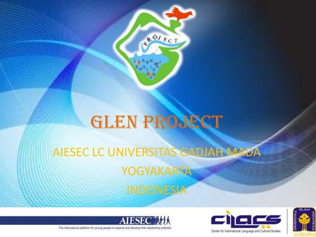 GLEN Project AIESEC UGM | PPTX