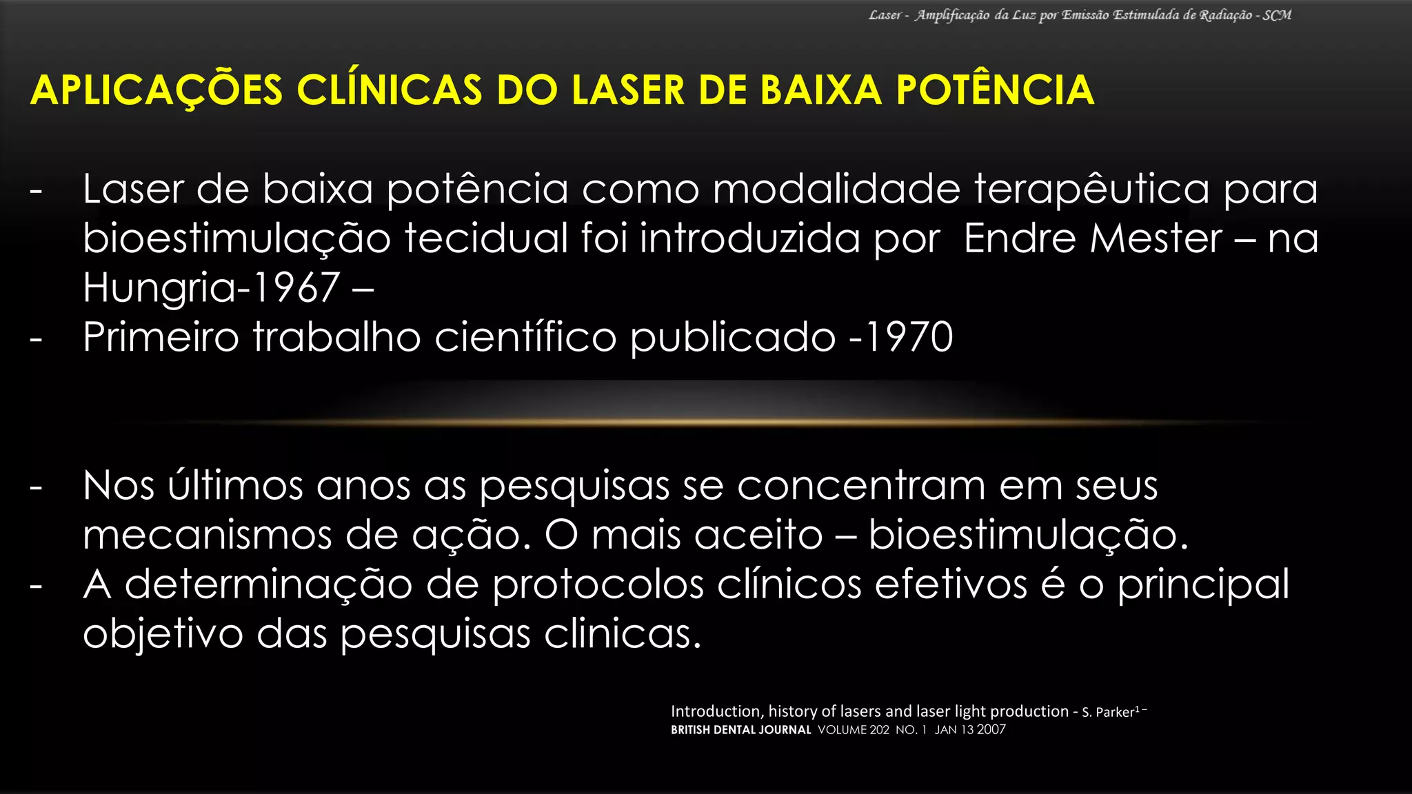 AULA-protocolos clínicos LASER DE BAIXA POTÊNCIA | PDF