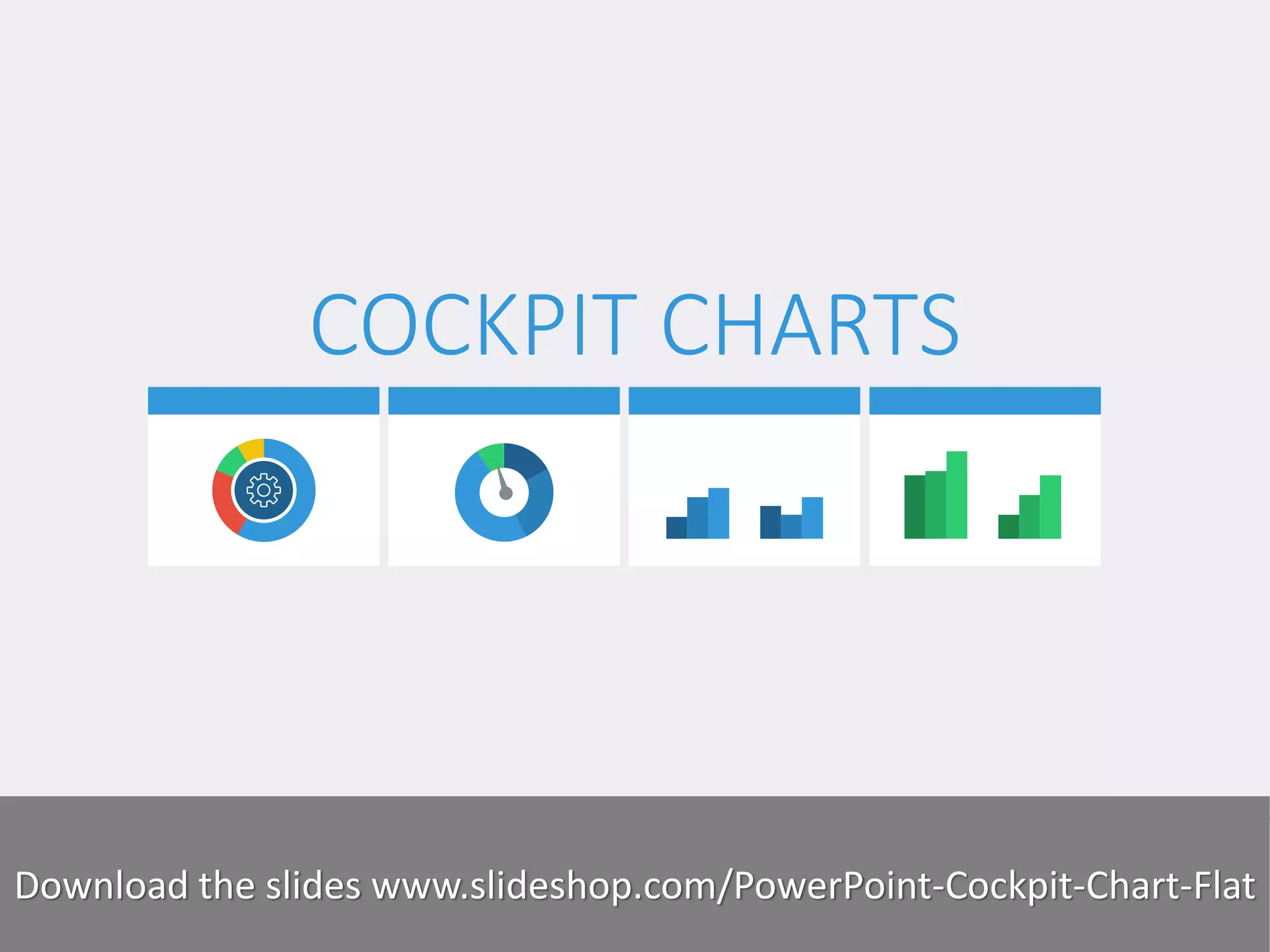 Cockpit Charts Flat | PPT