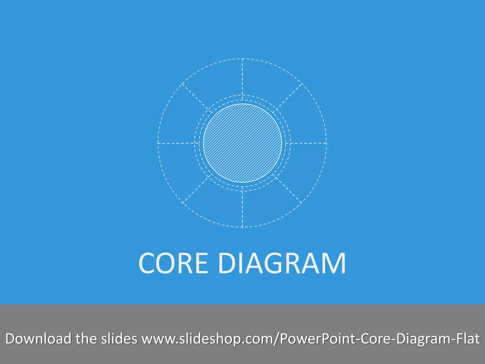 Core Diagram Flat | PPT
