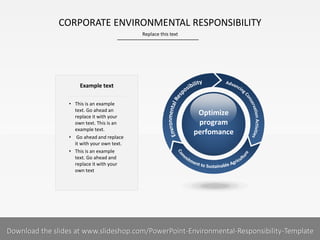 Environmental Responsibility Template | PDF