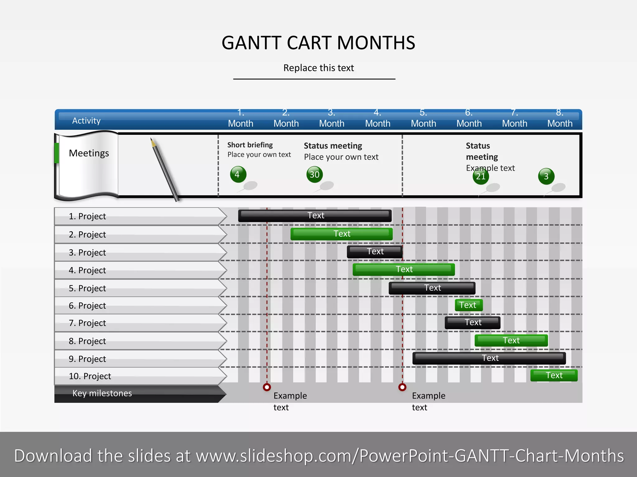 Gantt Chart Months | PDF