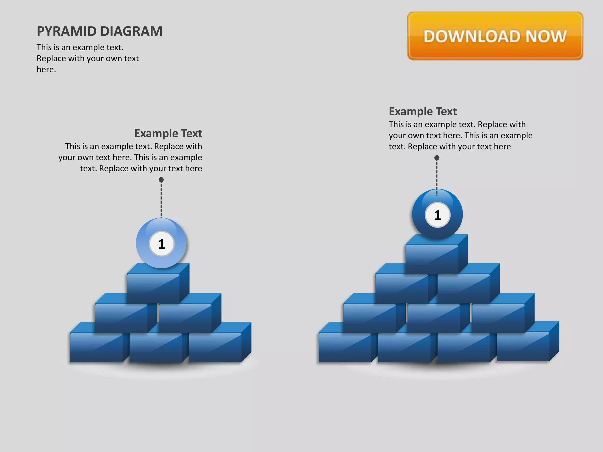 Pyramid Diagram by Slideshop | PPTX