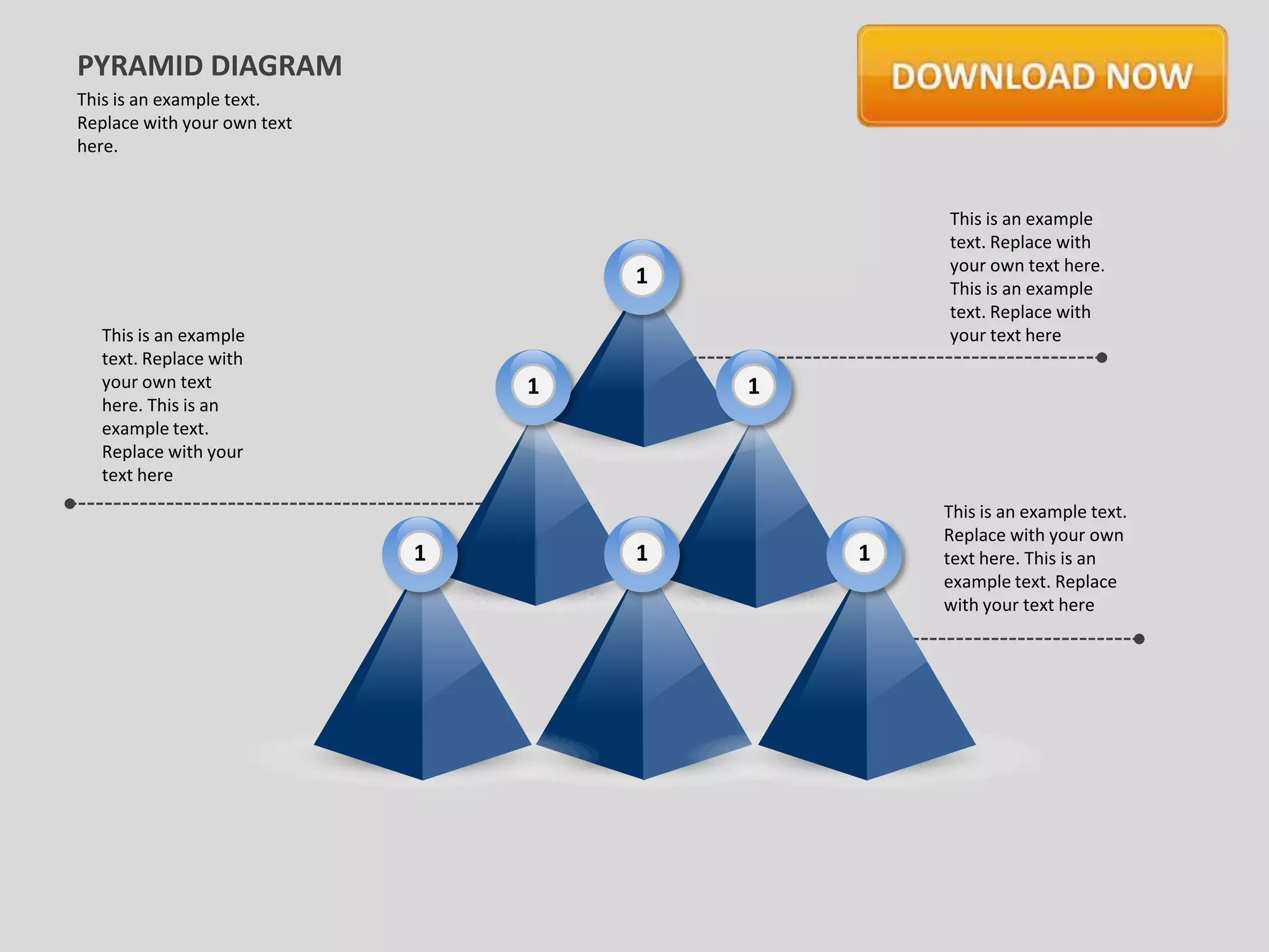 Pyramid Diagram by Slideshop | PPTX