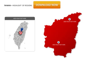 Taiwan Map by Slideshop | PPT
