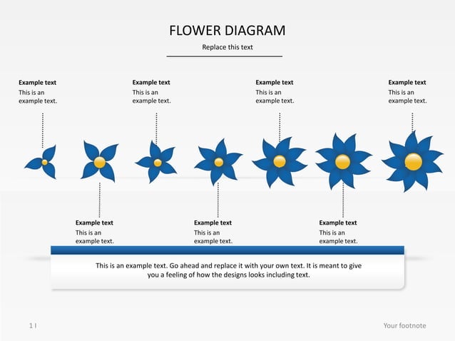 Slideshop free slide flower-diagram | PPT