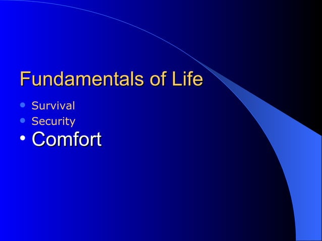 Fundamentals Of Life | PPT