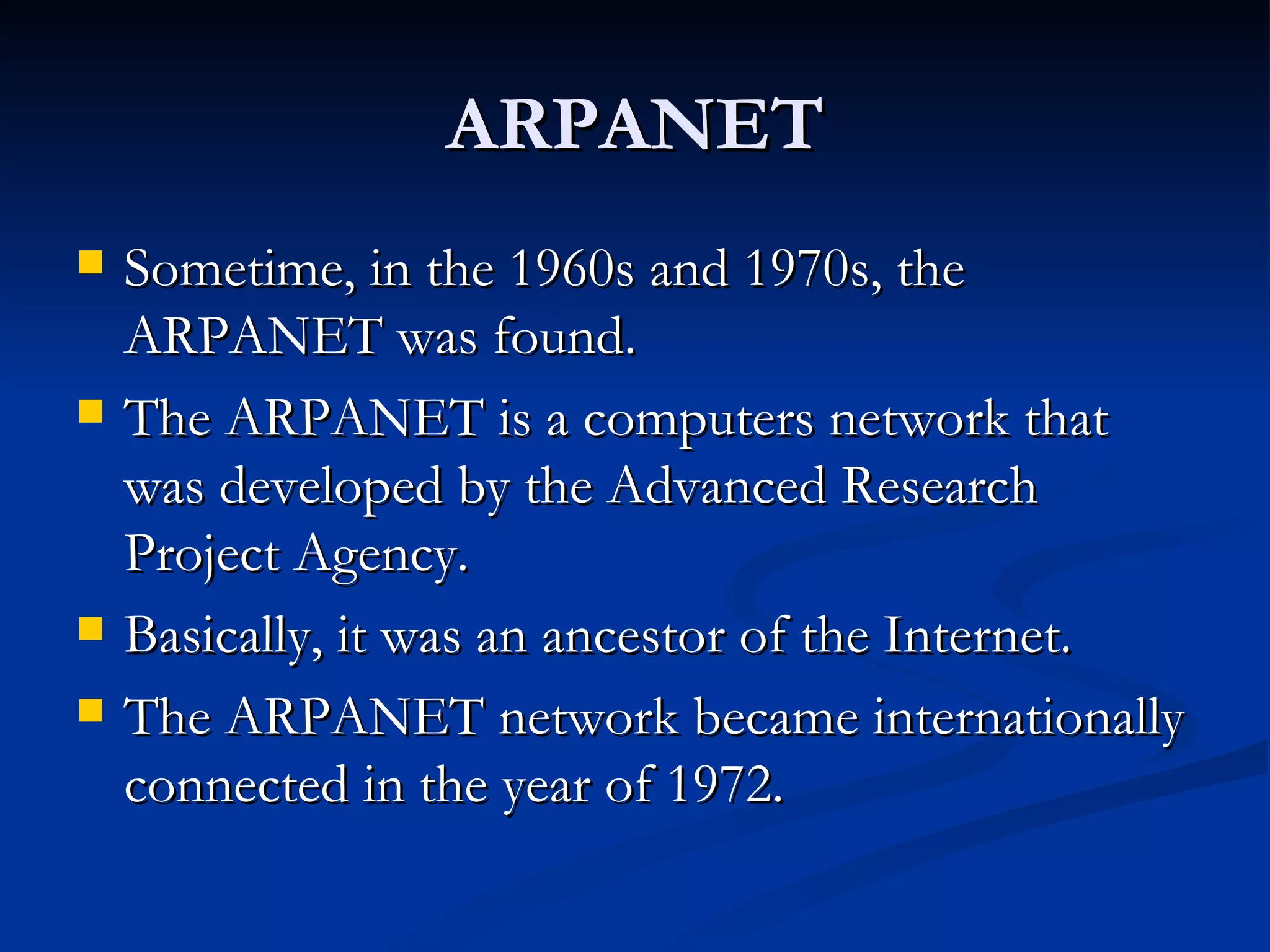 History of the Internet | PPT