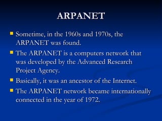History of the Internet | PPT