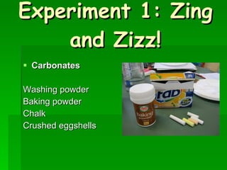 Fizzing and Foaming-a science inquiry | PPT | Chemistry | Science