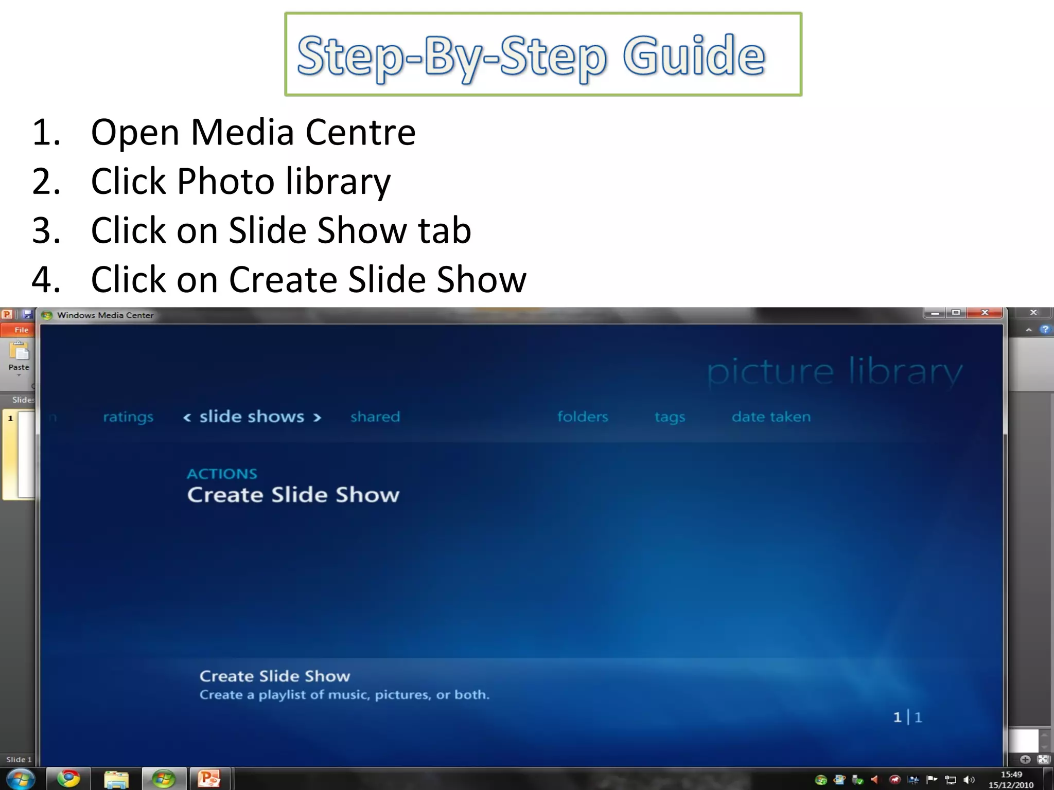 Slideshow | PPT