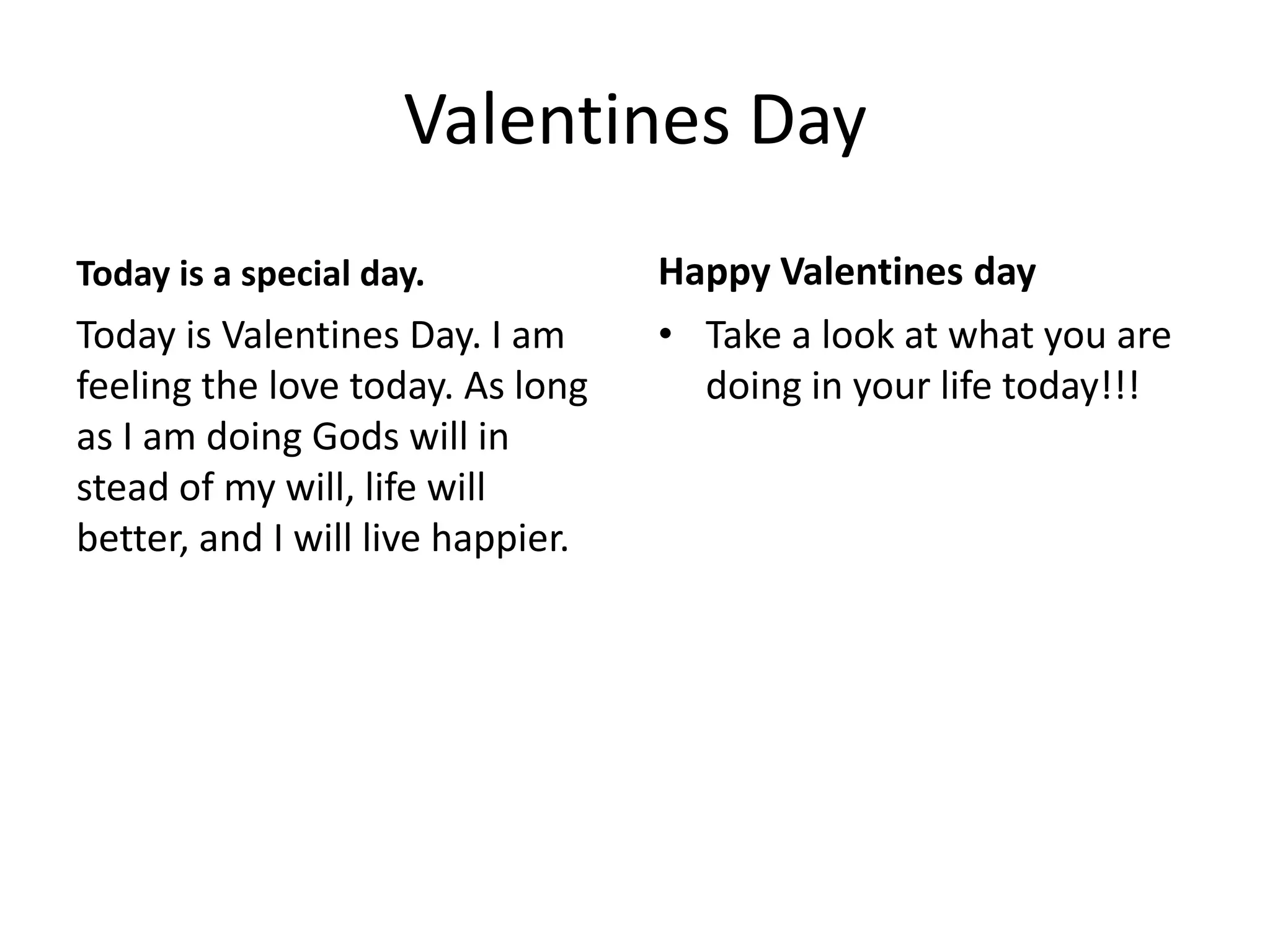 Valentines Day | PPTX