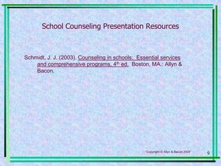 The History of School Counseling | PPTX