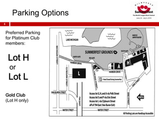 Summerfest Ticket Programs | PPTX | Music | Entertainment