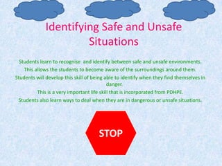 PDHPE Rationale | PPT