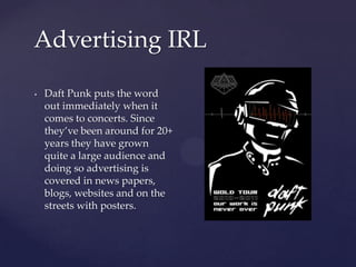 COMM 2F00 Module 6 Daft Punk | PPTX