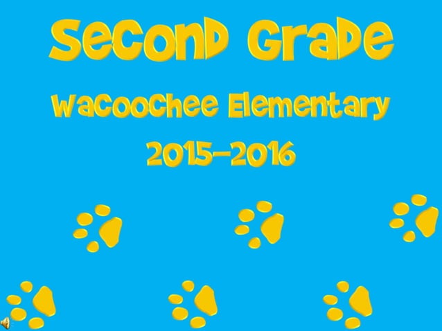 2nd Grade Slideshow 2015-2016 | PPT