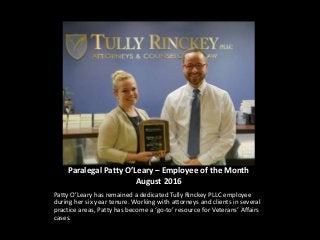 Around the offices at Tully Rinckey PLLC | PPTX | Crime & Harmful Acts to Individuals, Society ...