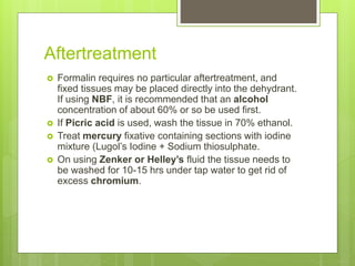 Tissue Processing for Histopathological Analysis | PPTX