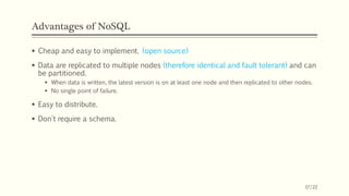 A Seminar on NoSQL Databases. | PPSX | Databases | Computer Software and Applications