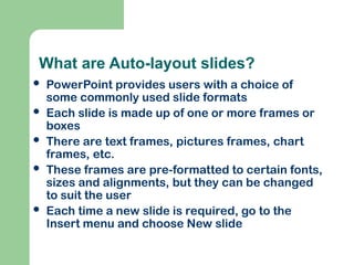 Introduction to how to make a powerpoint presentation | PPT