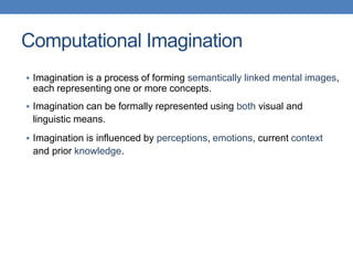 Computational Imagination | PPTX