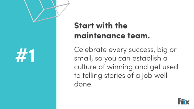 How to measure maintenance success and talk about your team's wins | PPT