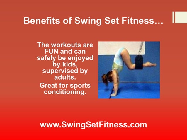 Swing Set Fitness Slideshow