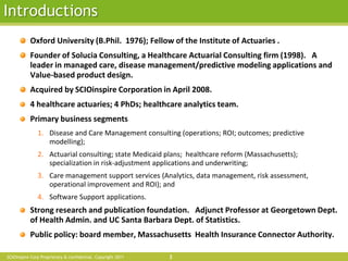 Ian Duncan: Introduction to health care risk and risk adjustment | PDF