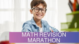 MATH REVISION MARATHON | PPT