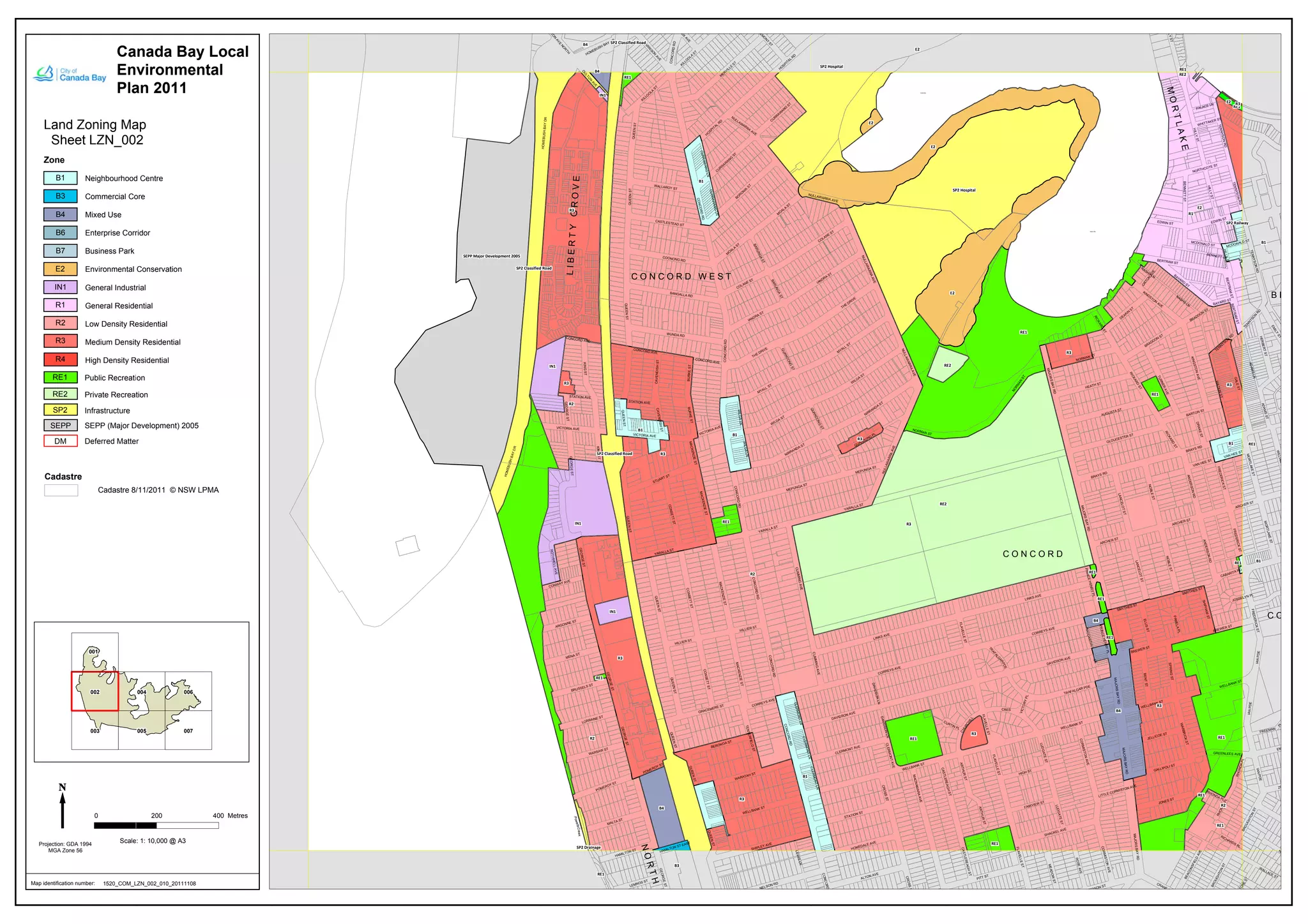 City of Canada Bay LEP Grid 2 Maps | PDF