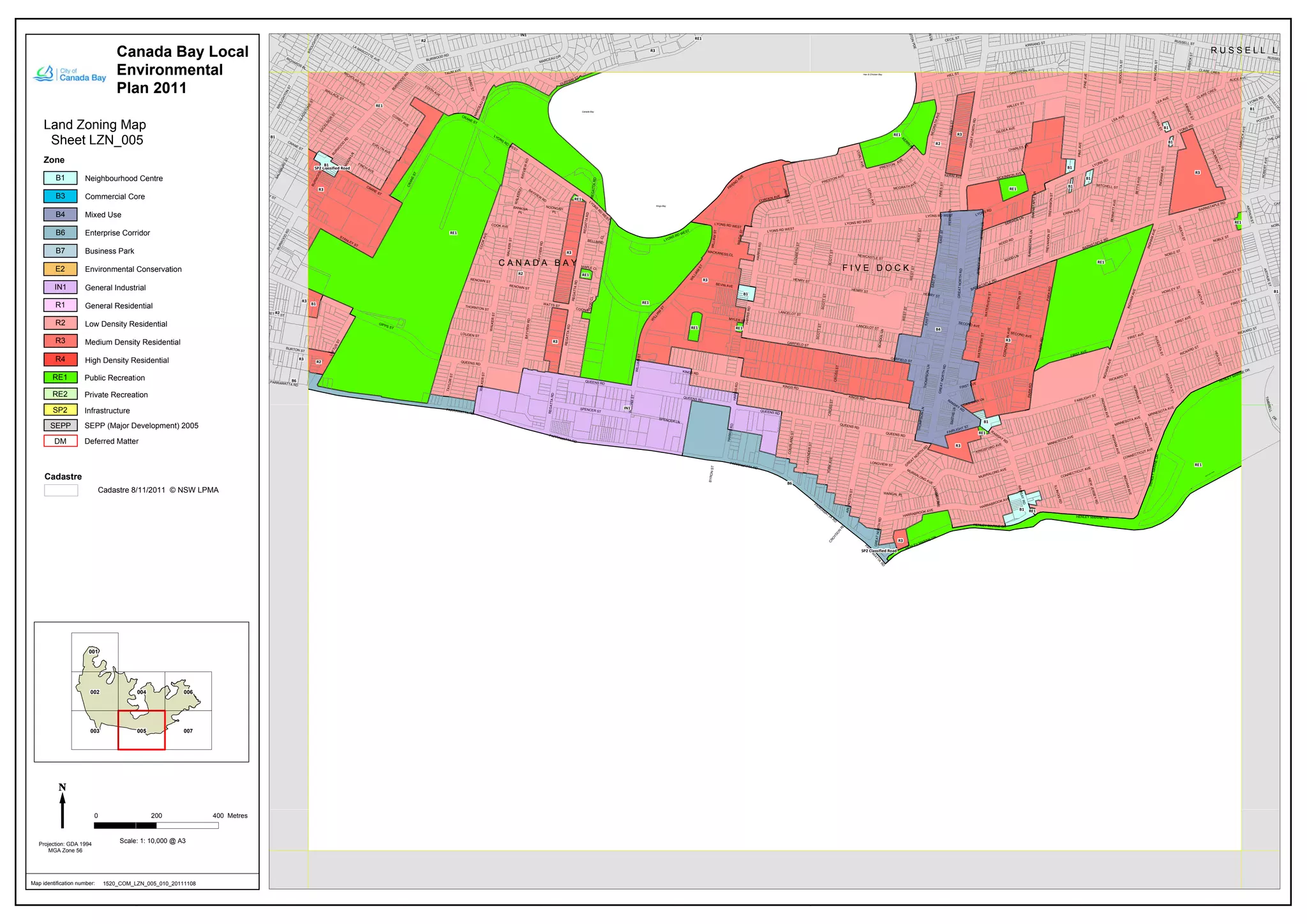 City of Canada Bay LEP Grid 5 Maps | PPT
