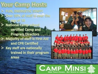Camp Minsi 2011 Slideshow | PPT
