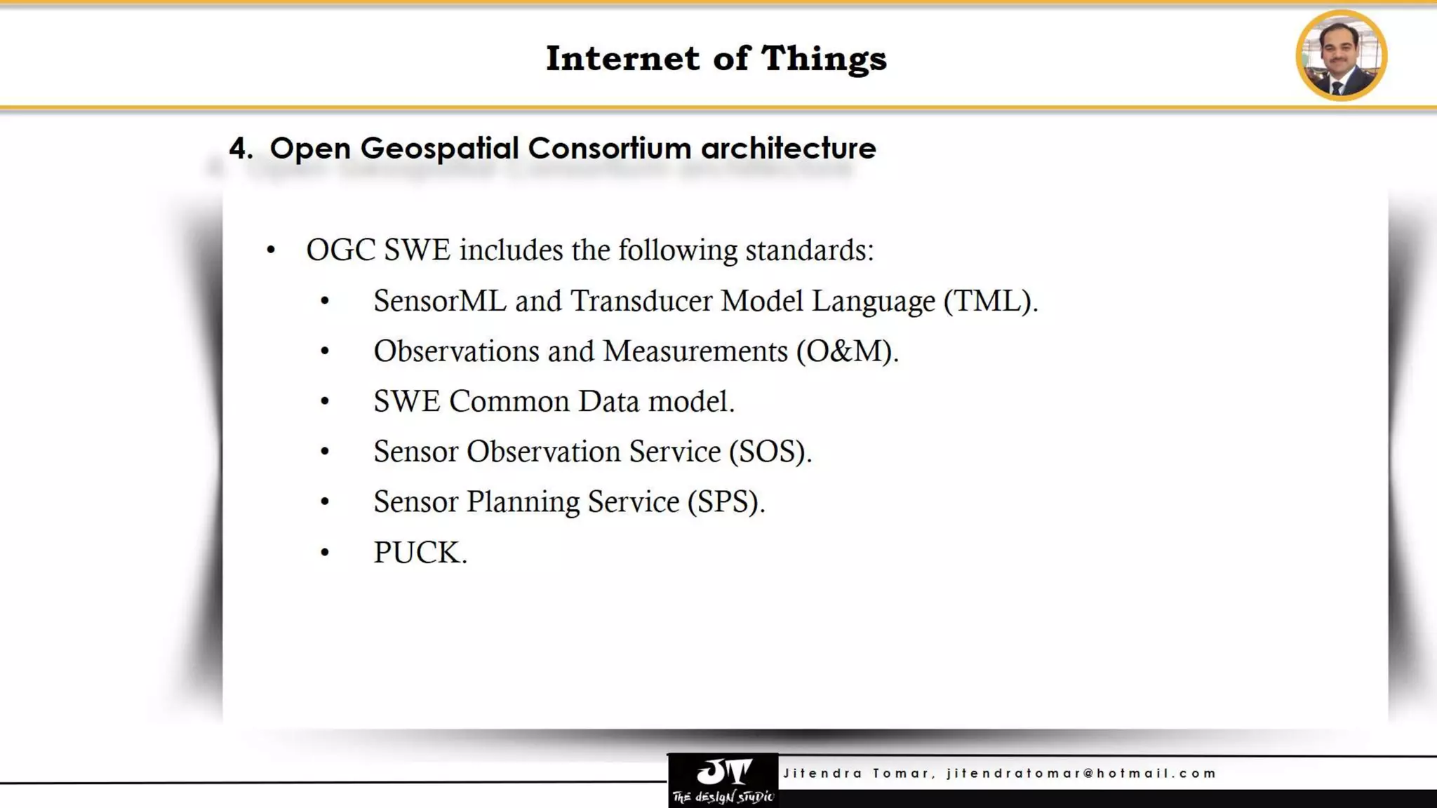 4. Internet of Things - Reference Model and Architecture | PPTX