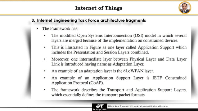 4. Internet of Things - Reference Model and Architecture | PPTX