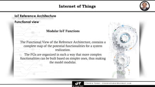 4. Internet of Things - Reference Model and Architecture | PPTX