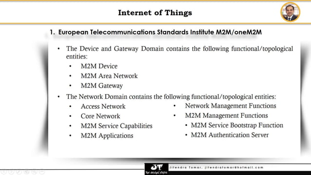 4. Internet of Things - Reference Model and Architecture | PPTX