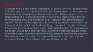 A rose for Emily | PPTX