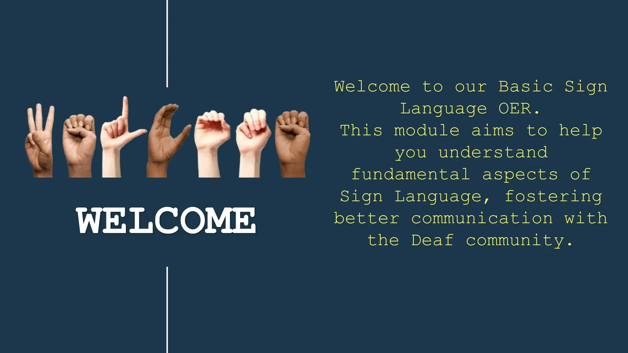 Basic Sign Language | PPTX