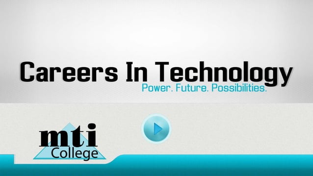 Slide Show: Careers in Technology | PDF | IT and Internet Support ...