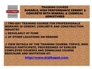 Slide show durability_of_concrete | PPTX