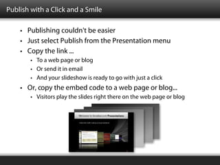 slideshow example | PPT