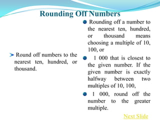 Slide Show Exploring The Numbers By Number Senses And Numeration | PPTX