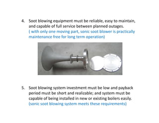 Sonic Soot Blower System | PDF